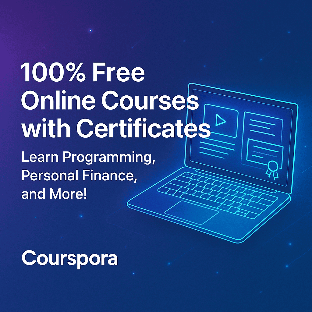 100% Free Coupons Udemy Courses – Updated October 15, 2025 | Courspora
